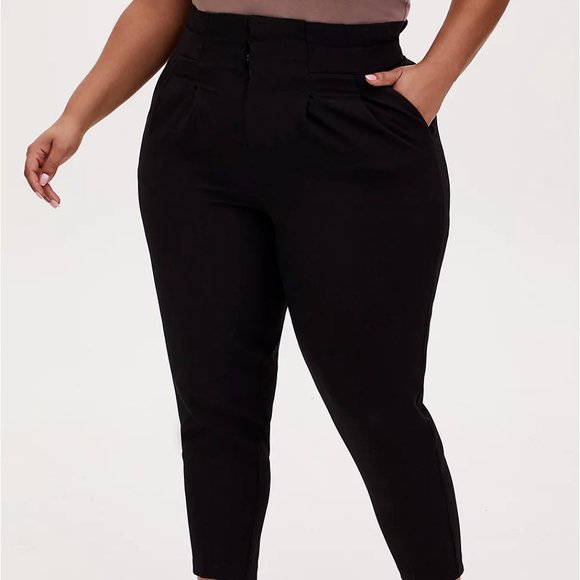 torrid | Pants & Jumpsuits | Torrid Structured High Rise Paper Bag ...